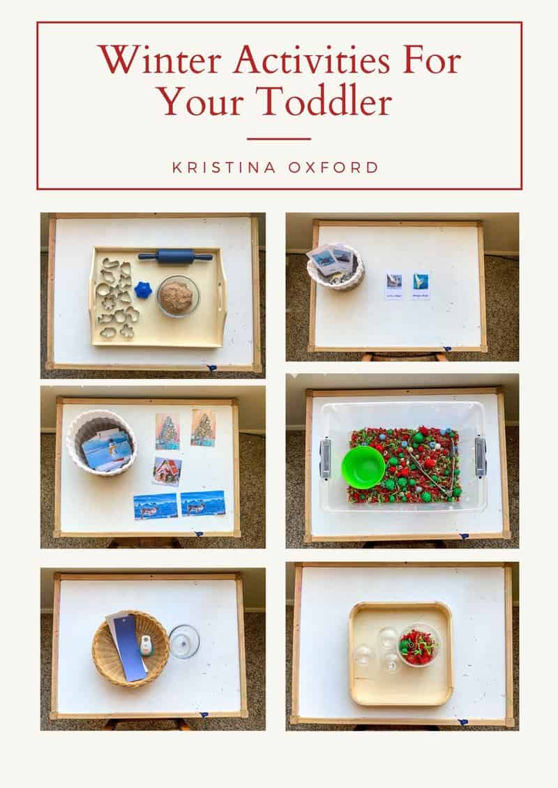 Montessori Toddler Winter Activities - Kristina Oxford