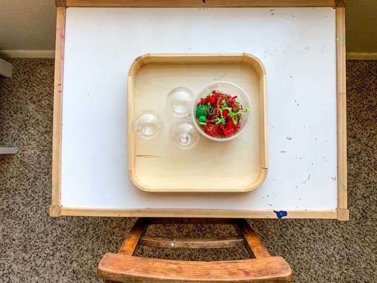 Montessori Toddler Winter Activities