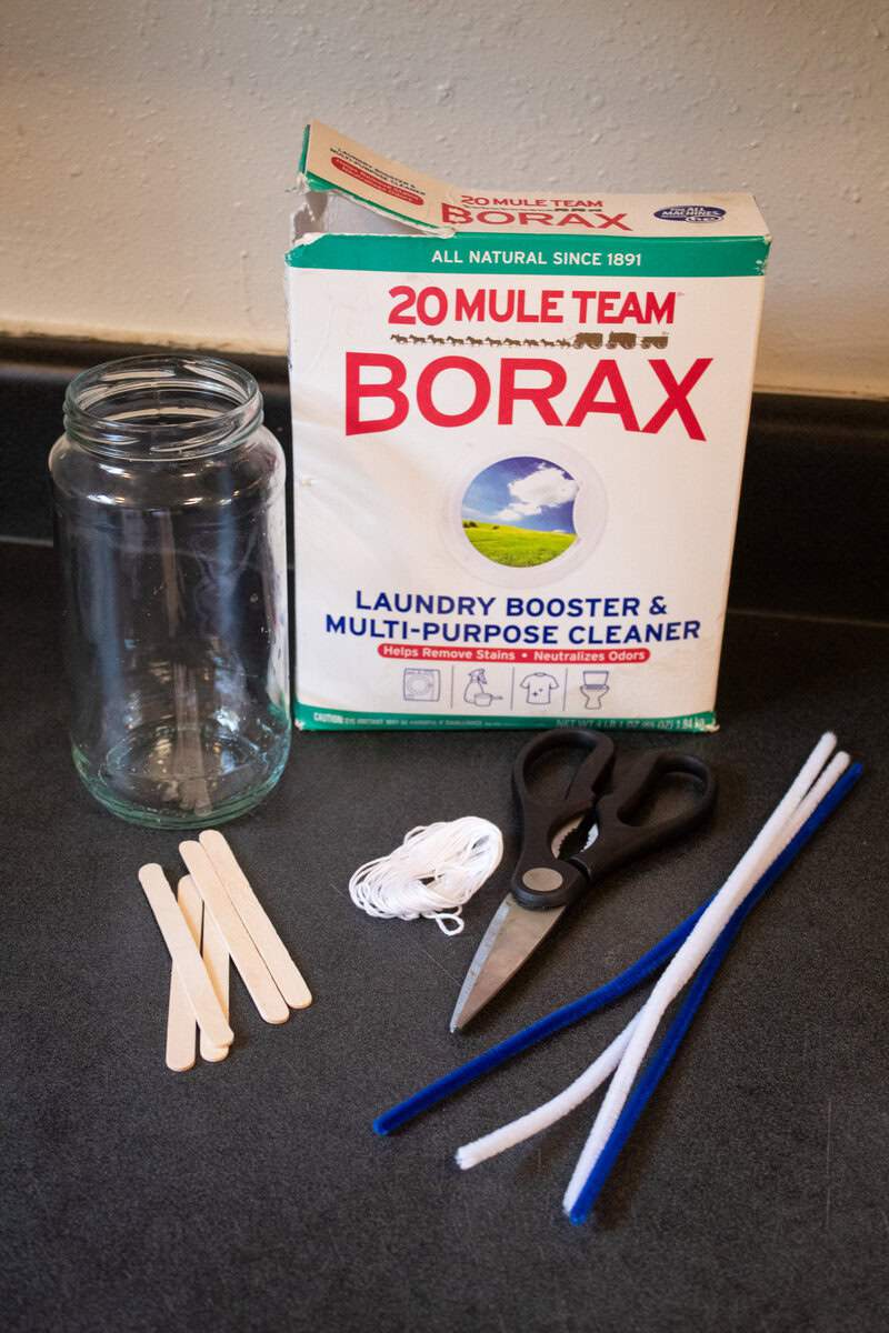 How to Grow Borax Crystal Snowflakes: Winter Science